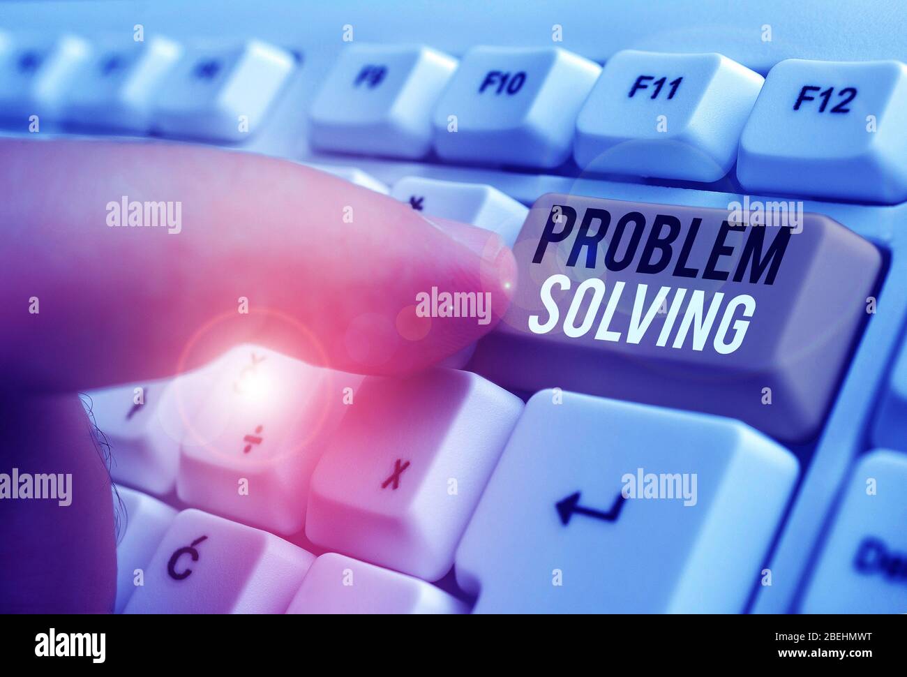 Conceptual hand writing showing Problem Solving. Concept meaning to ...