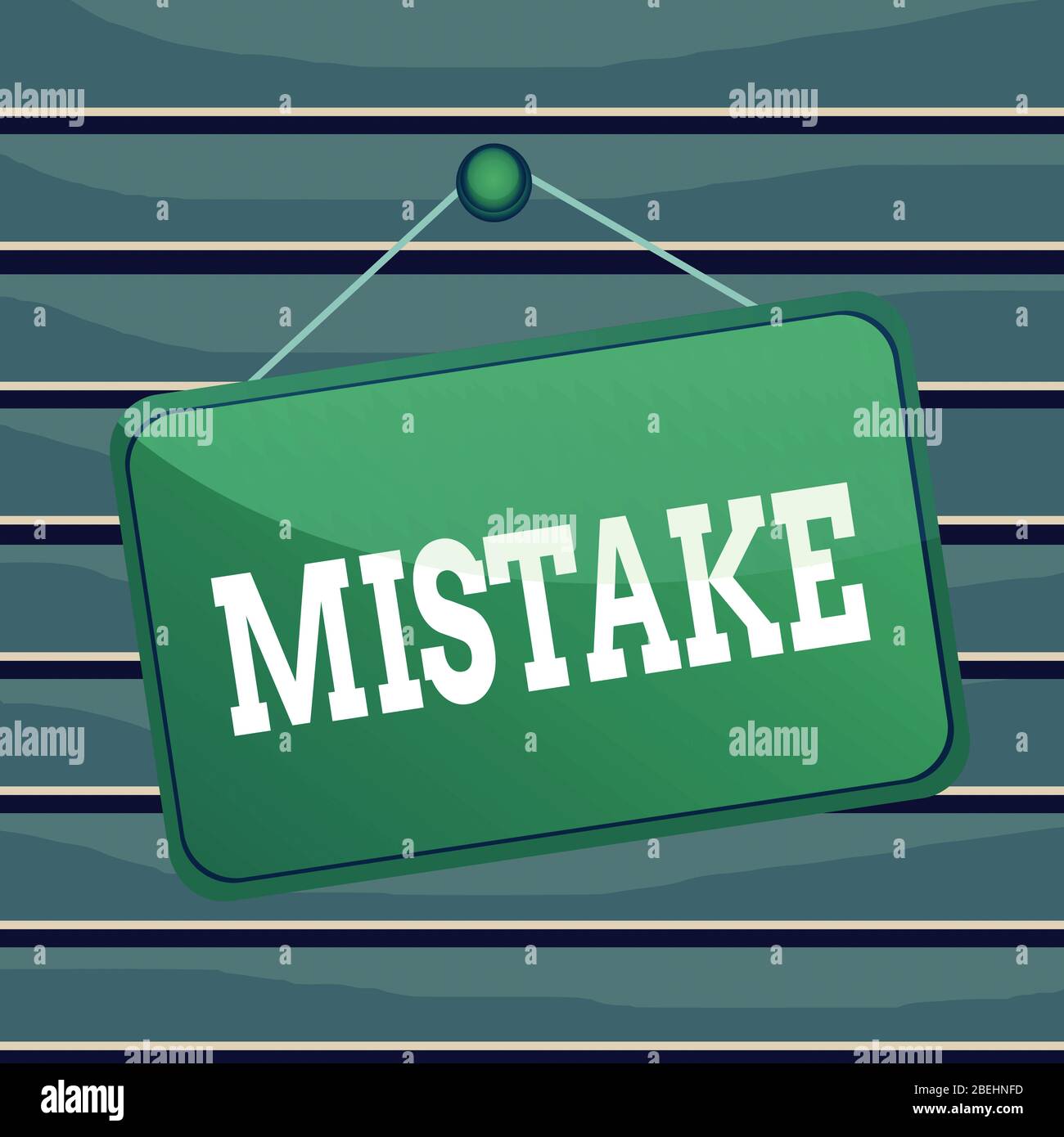 Conceptual hand writing showing Mistake. Concept meaning Something not ...