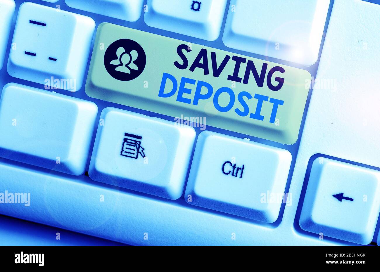 Word writing text Saving Deposit. Business photo showcasing drawing ...