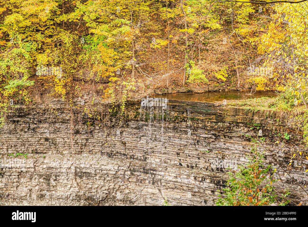 Dundas Valley Niagara Escarpment Hamilton Ontario Canada in autumn ...