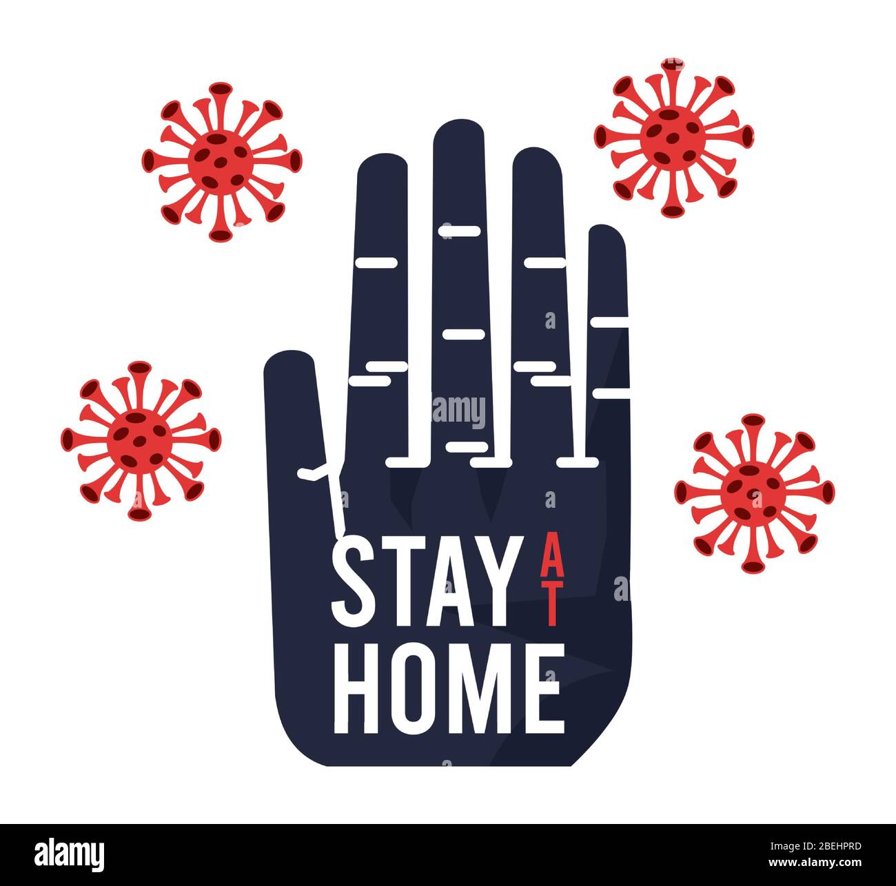 Hand stoping Stock Vector Images - Alamy