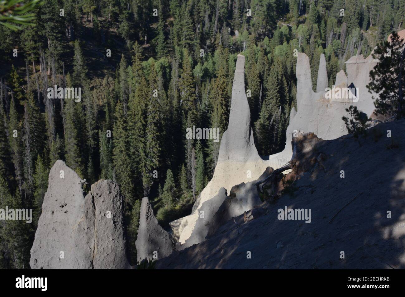 The Pinnacles at Crater Lake National Park, Oregon, USA Stock Photo - Alamy