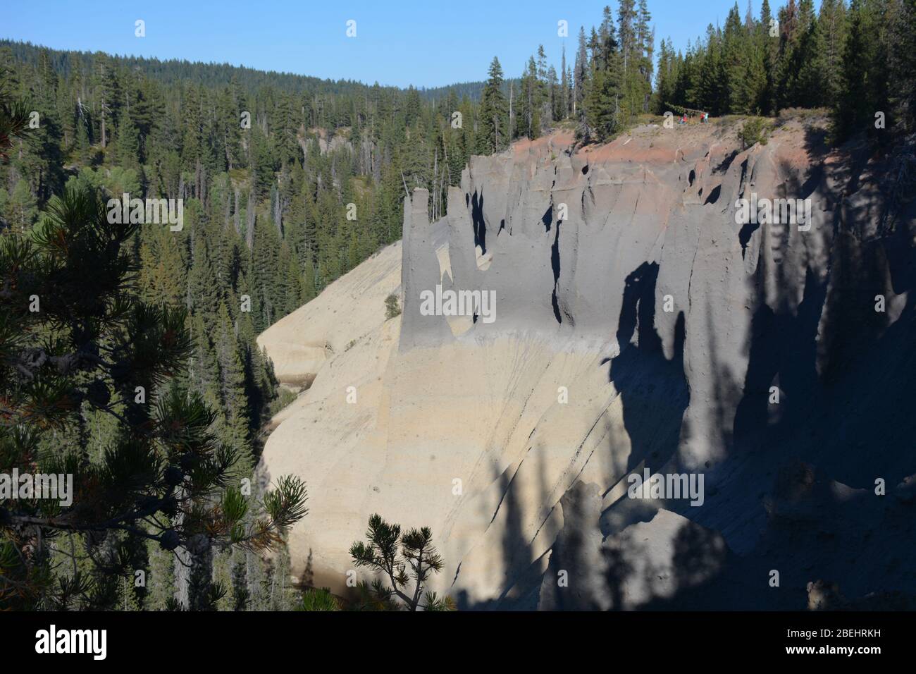 The Pinnacles at Crater Lake National Park, Oregon, USA Stock Photo - Alamy