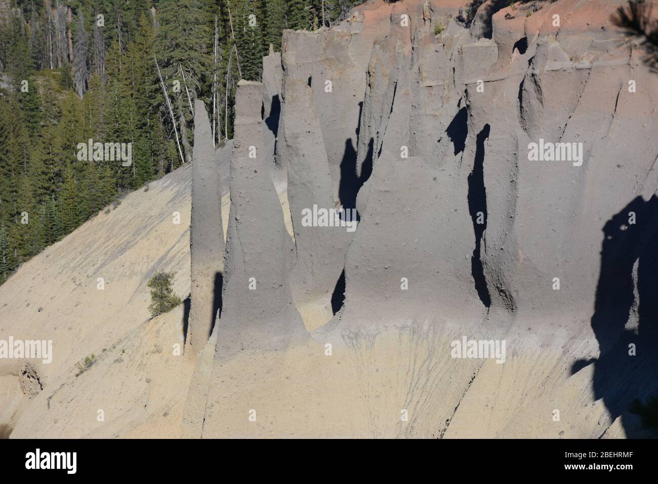 The Pinnacles at Crater Lake National Park, Oregon, USA Stock Photo - Alamy