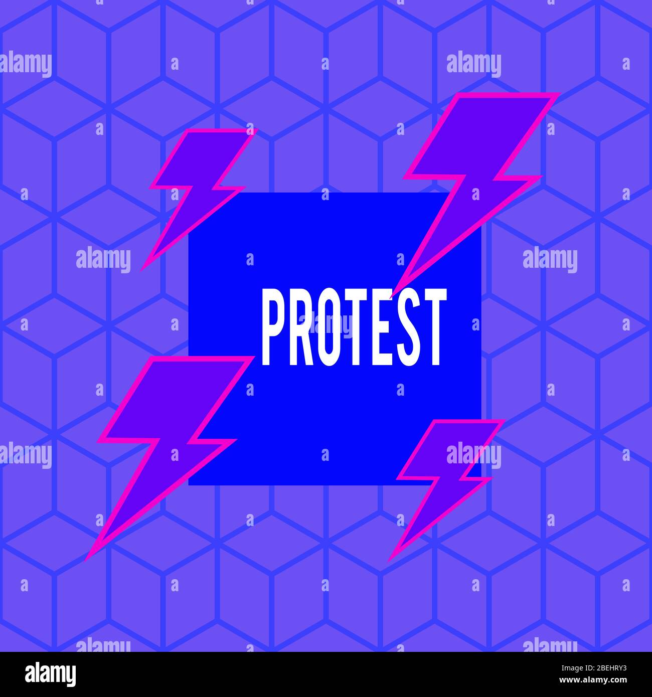 Writing note showing Protest. Business concept for An action expressing ...