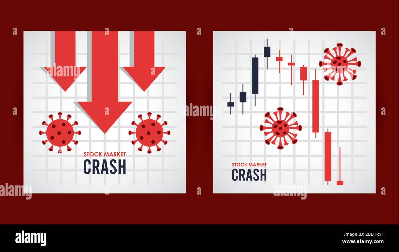 stock market crash infographic statistical Stock Vector Image & Art - Alamy