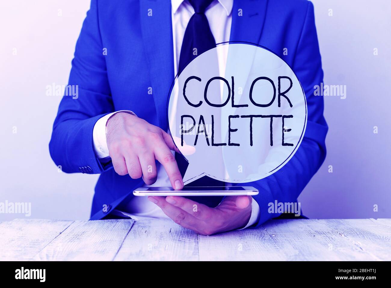 Handwriting text Color Palette. Conceptual photo full range of colors ...