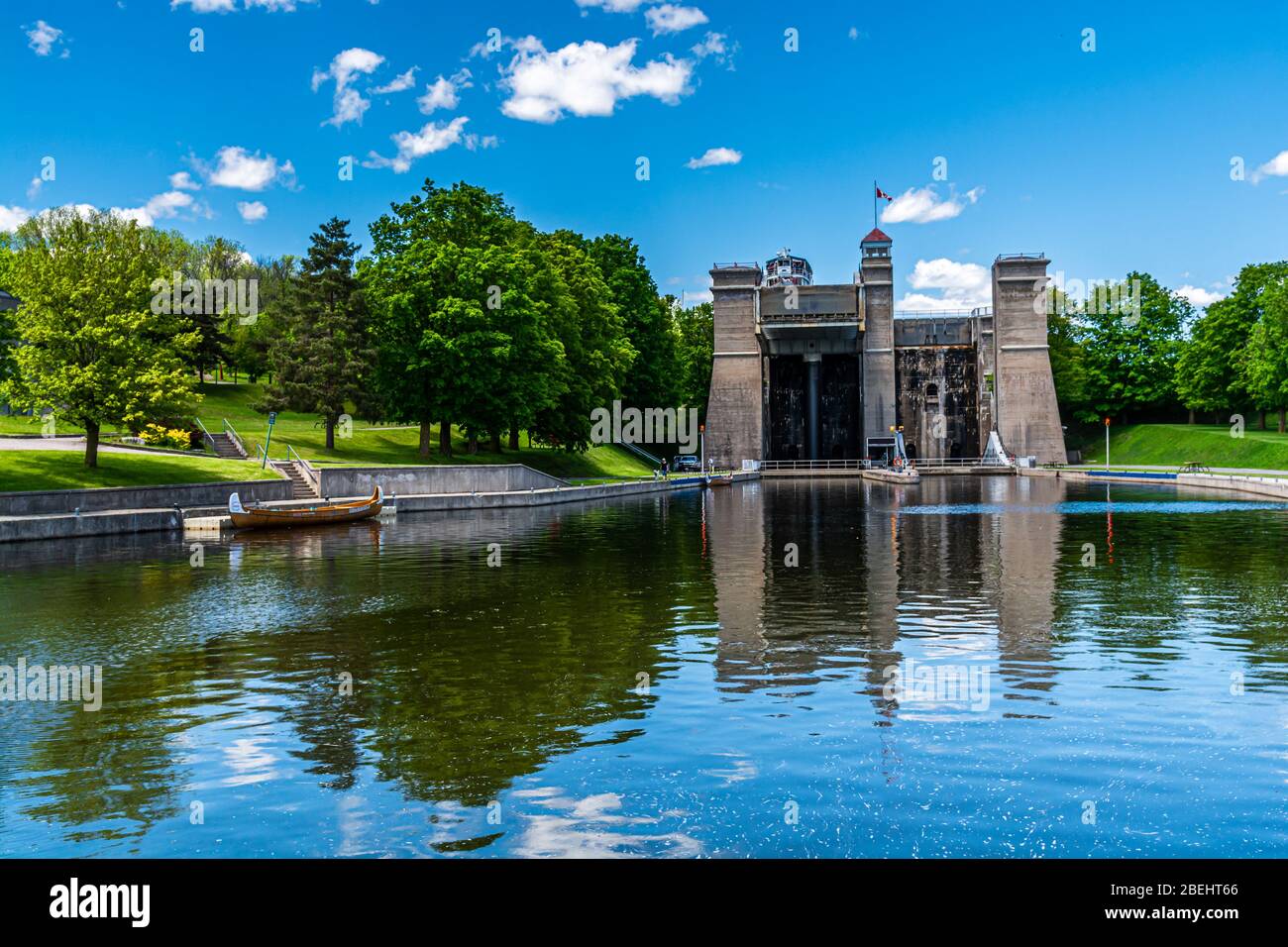 Peterborough Lift Lock National Historic Site Peterborough Ontario ...