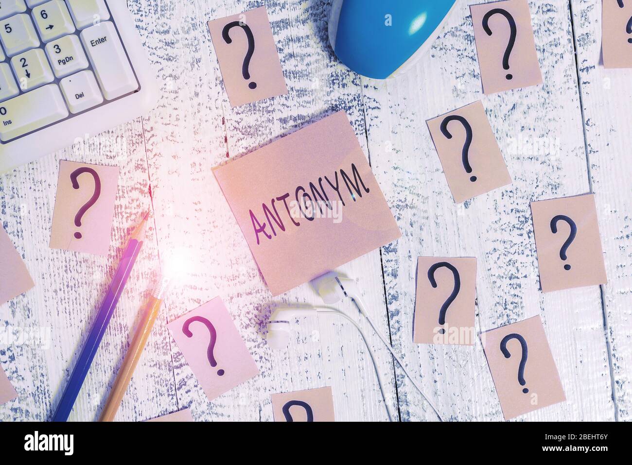 Handwriting text writing Antonym. Conceptual photo word or phrase whose ...