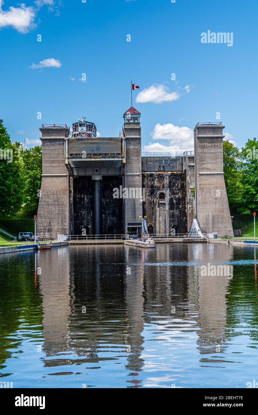 Peterborough Lift Lock National Historic Site Peterborough Ontario ...