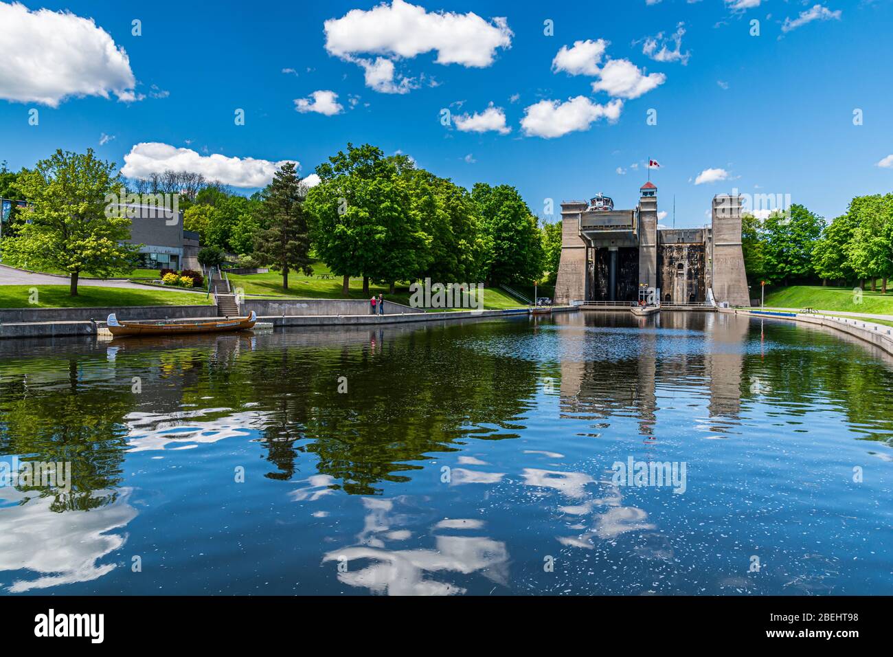 Ontario canada peterborough lift lock hi-res stock photography and ...