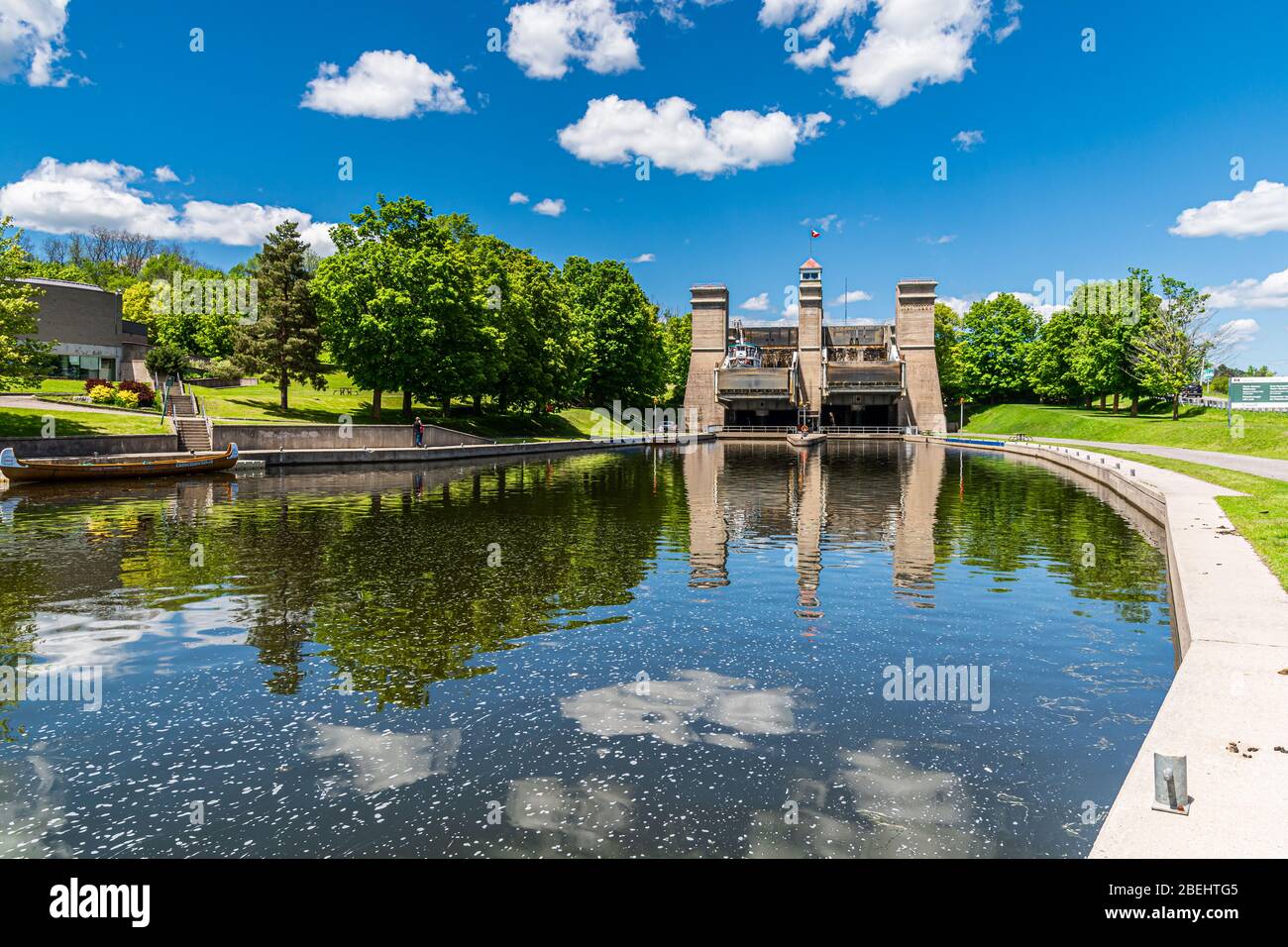 Peterborough Lift Lock National Historic Site Peterborough Ontario ...