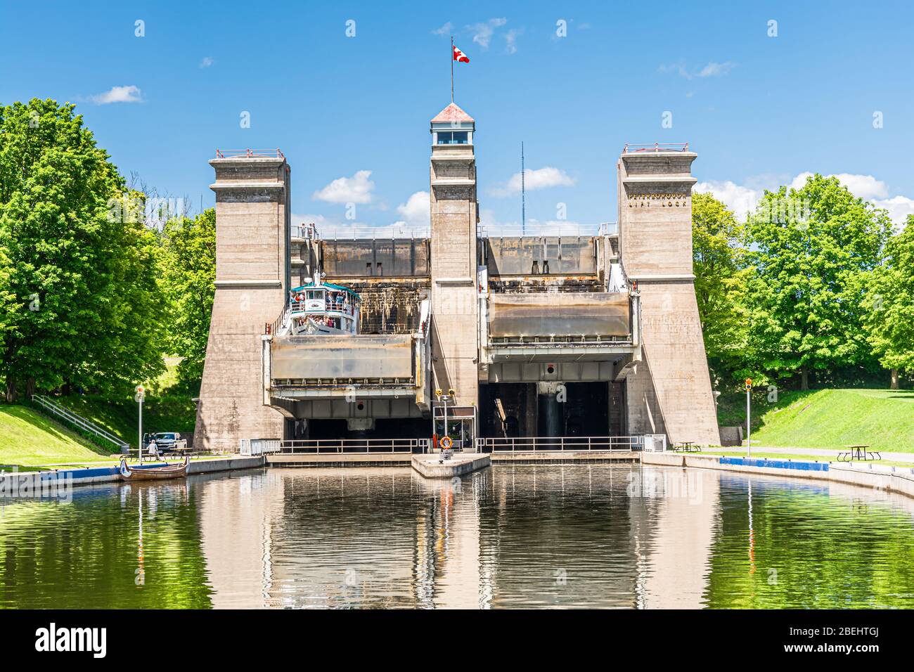 Ontario canada peterborough lift lock hi-res stock photography and ...