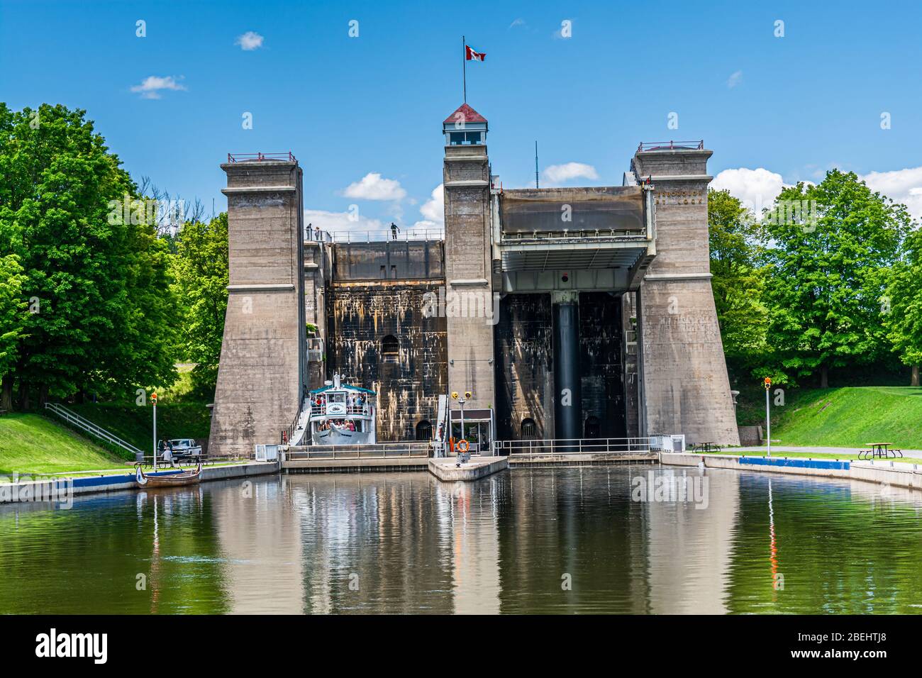 Peterborough Lift Lock National Historic Site Peterborough Ontario ...