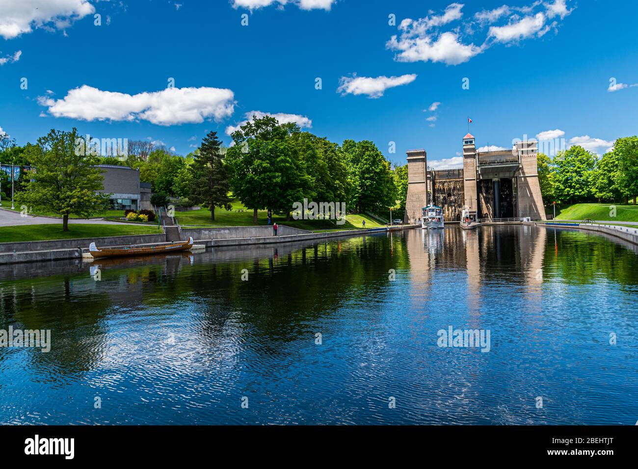 Peterborough Lift Lock National Historic Site Peterborough Ontario ...