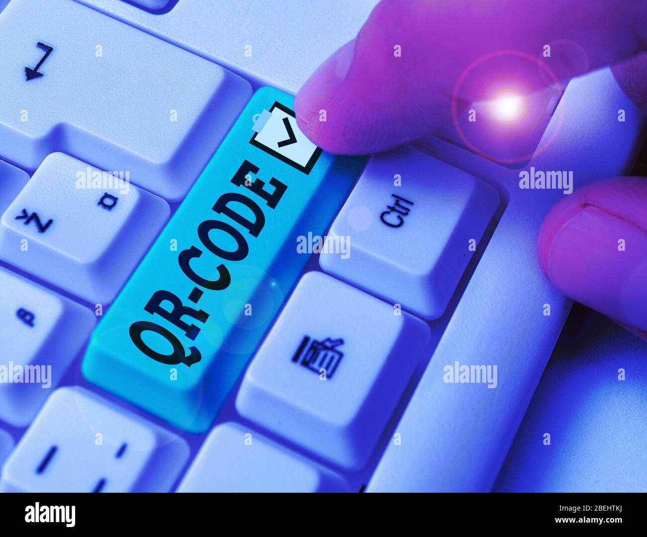 Quick response code qr code type hi-res stock photography and images ...