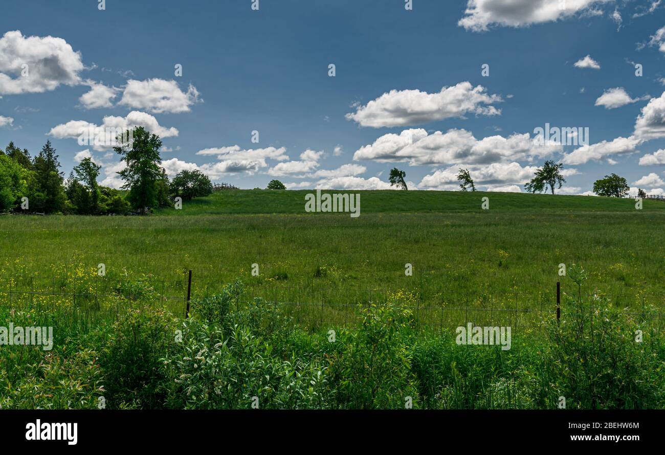 Cottage Country Landscape scene Peterborough Ontario Canada Stock Photo ...