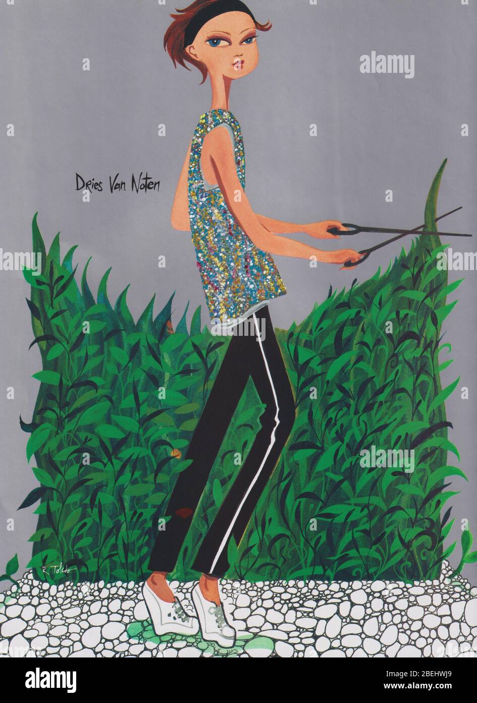poster advertising Nordstrom, an American luxury department store chain ...