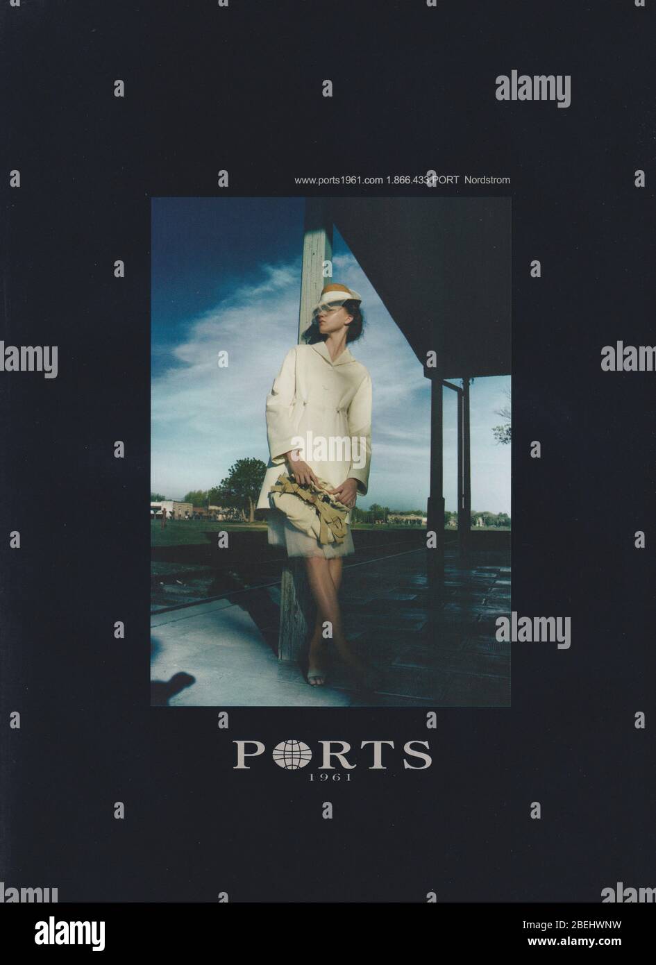 poster advertising Ports fashion house in paper magazine from 2007 year ...