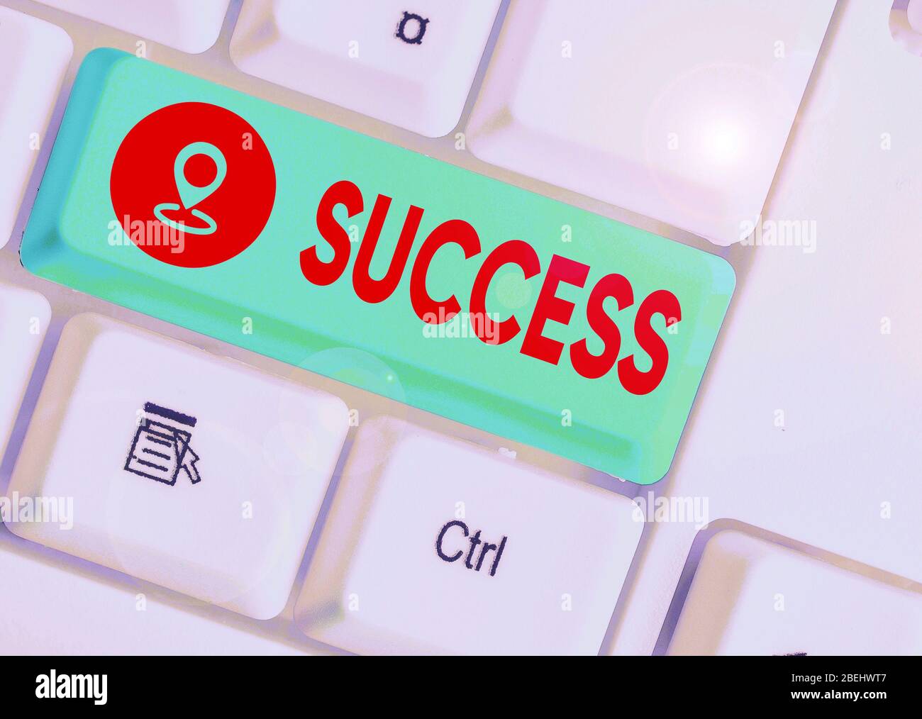 Writing note showing Success. Business concept for accomplishment aim ...