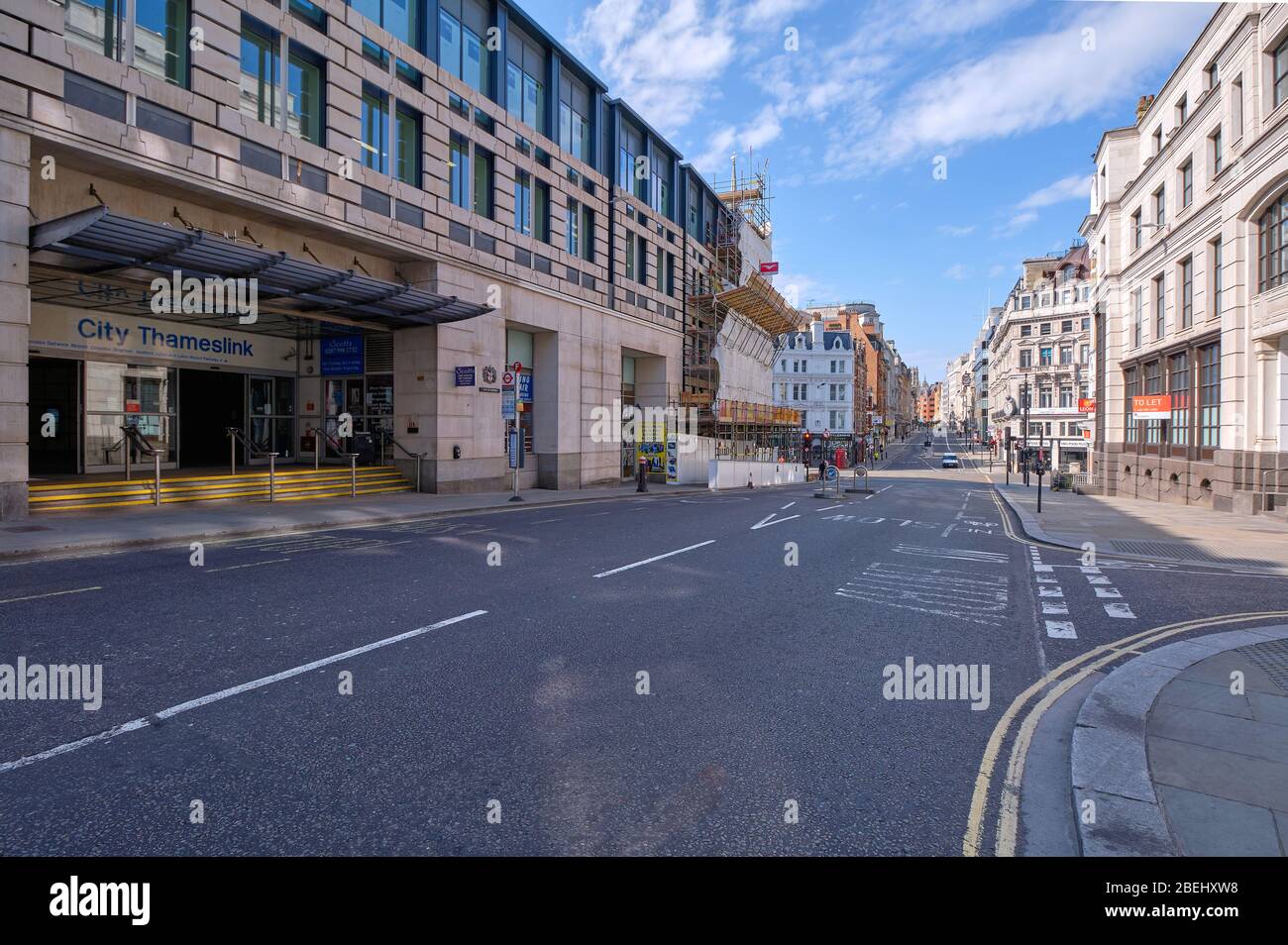 City thameslink sign hi-res stock photography and images - Alamy
