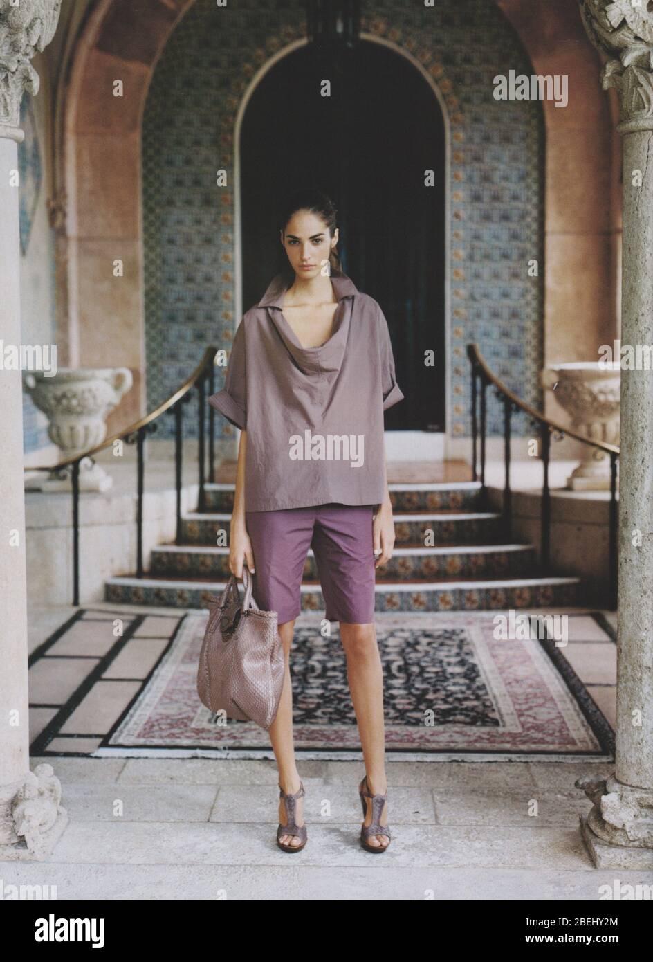 poster advertising Bottega Veneta in paper magazine from 2007 ...