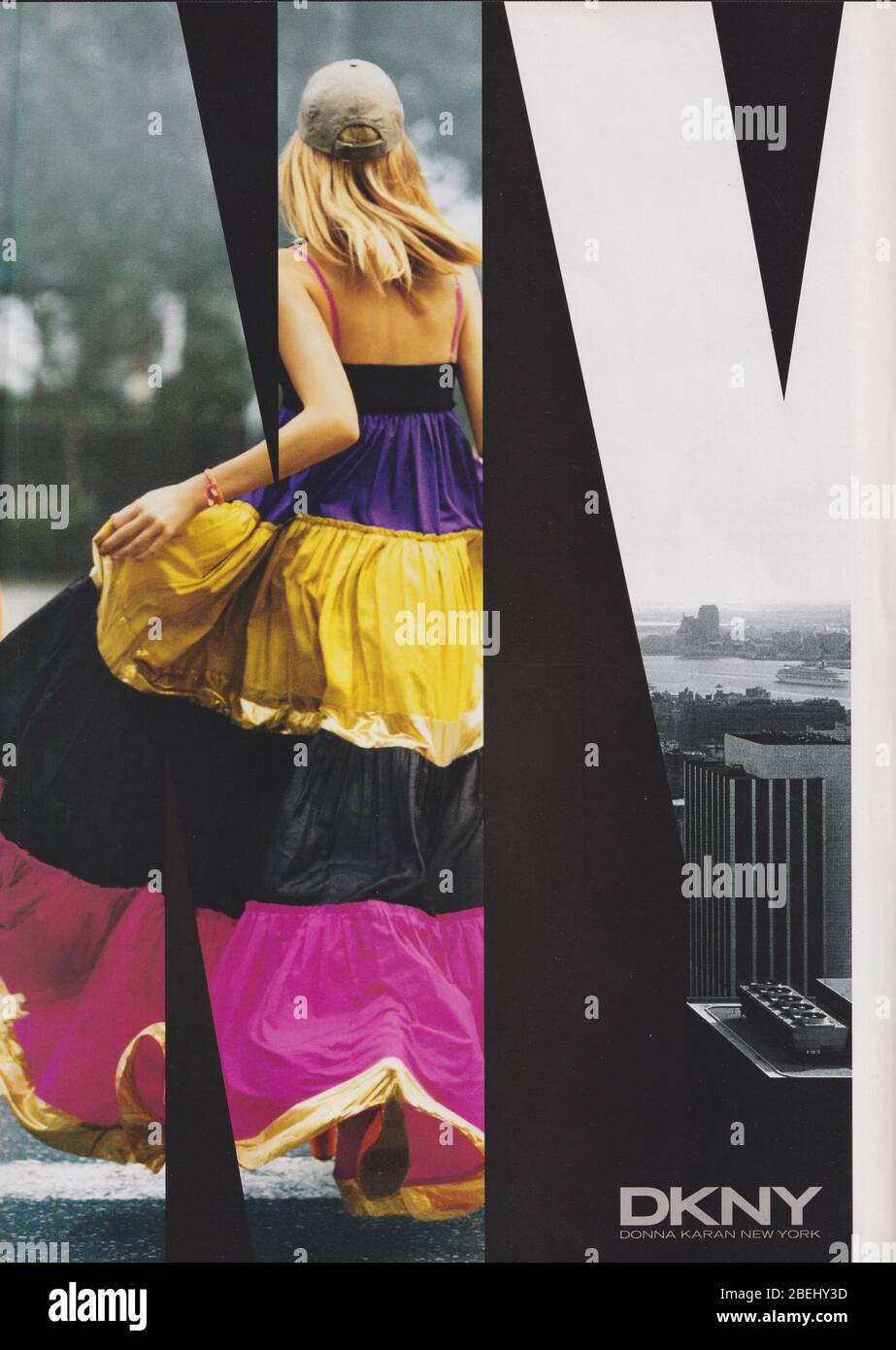 Dkny vintage advertisement hi-res stock photography and images - Alamy