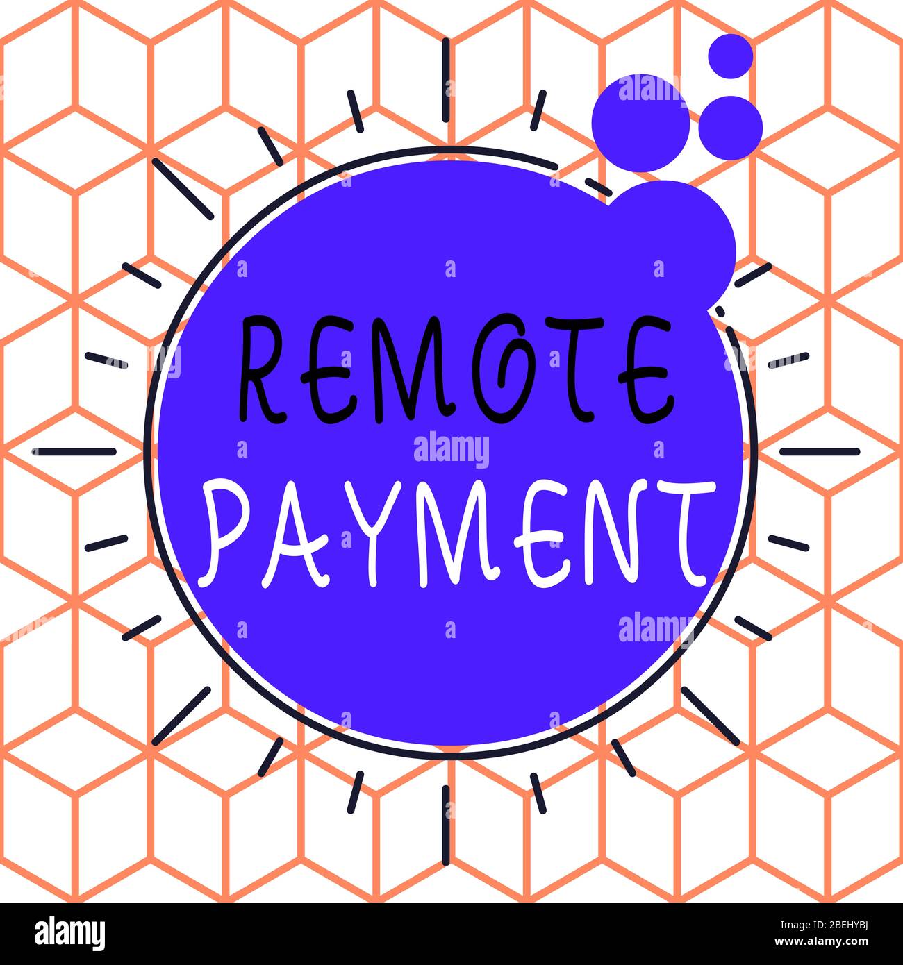 Conceptual hand writing showing Remote Payment. Concept meaning payment ...