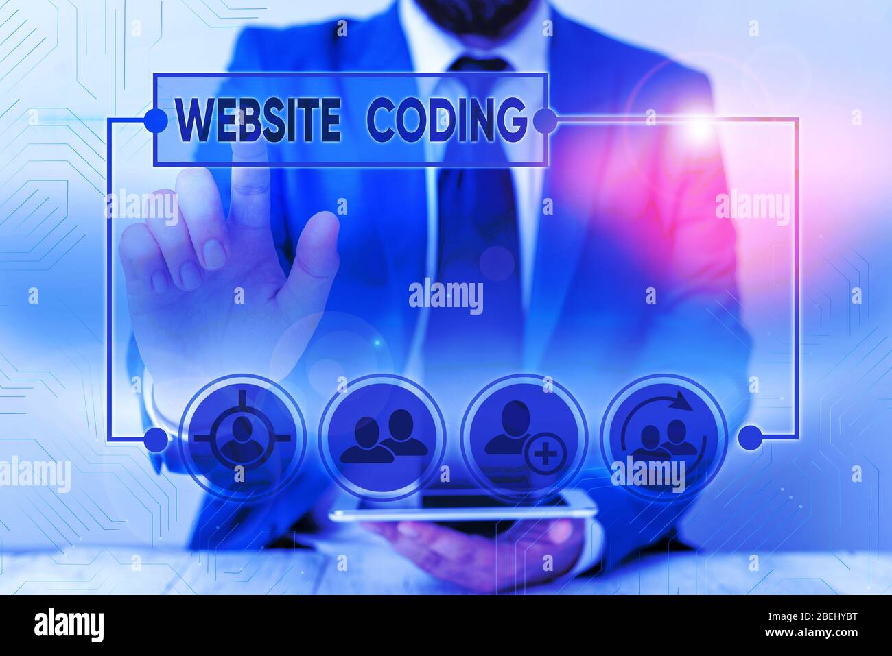 Word writing text Website Coding. Business photo showcasing system of ...