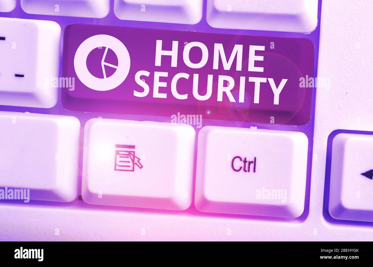 Word writing text Home Security. Business photo showcasing A system ...