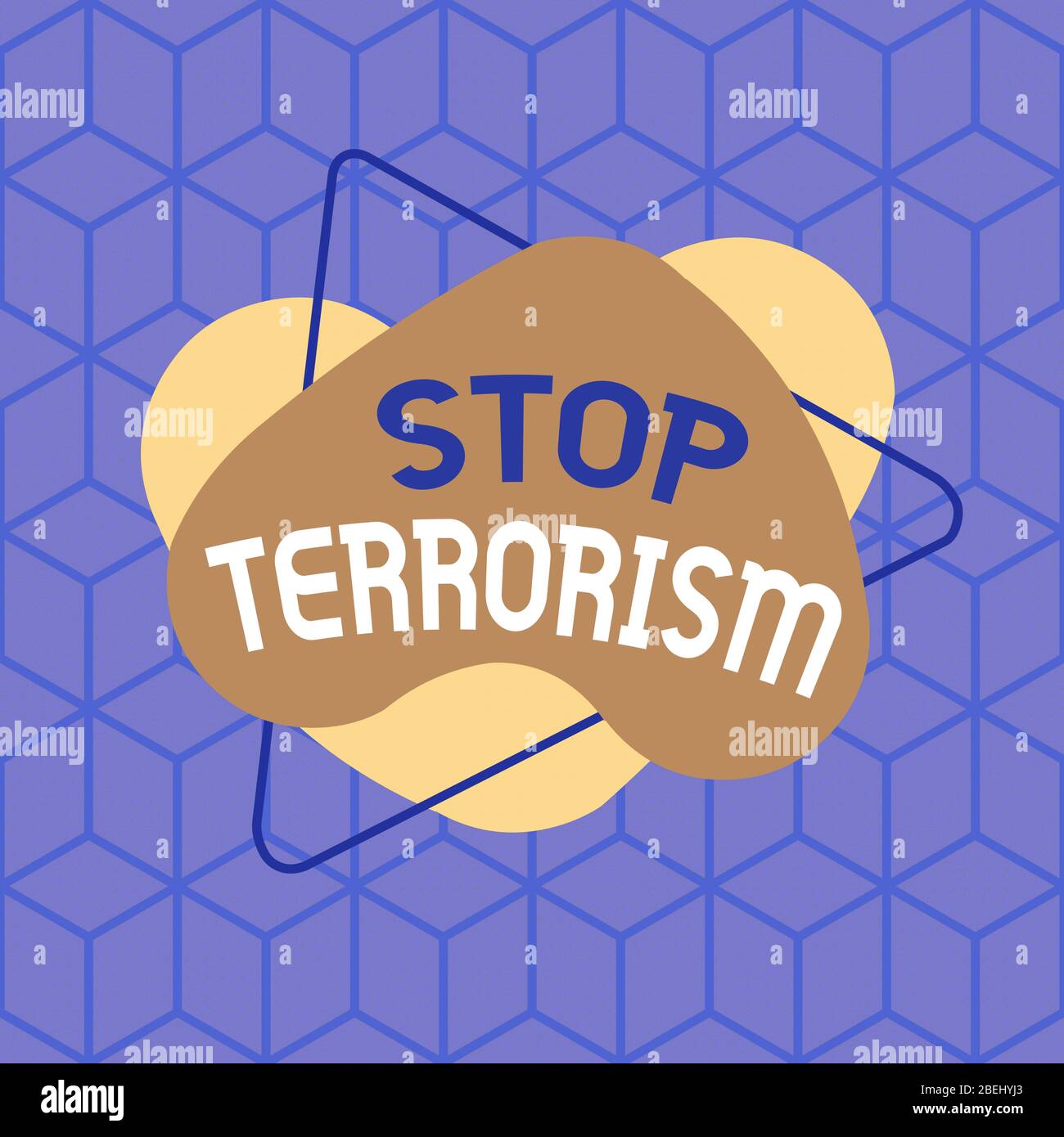 Conceptual hand writing showing Stop Terrorism. Concept meaning ...