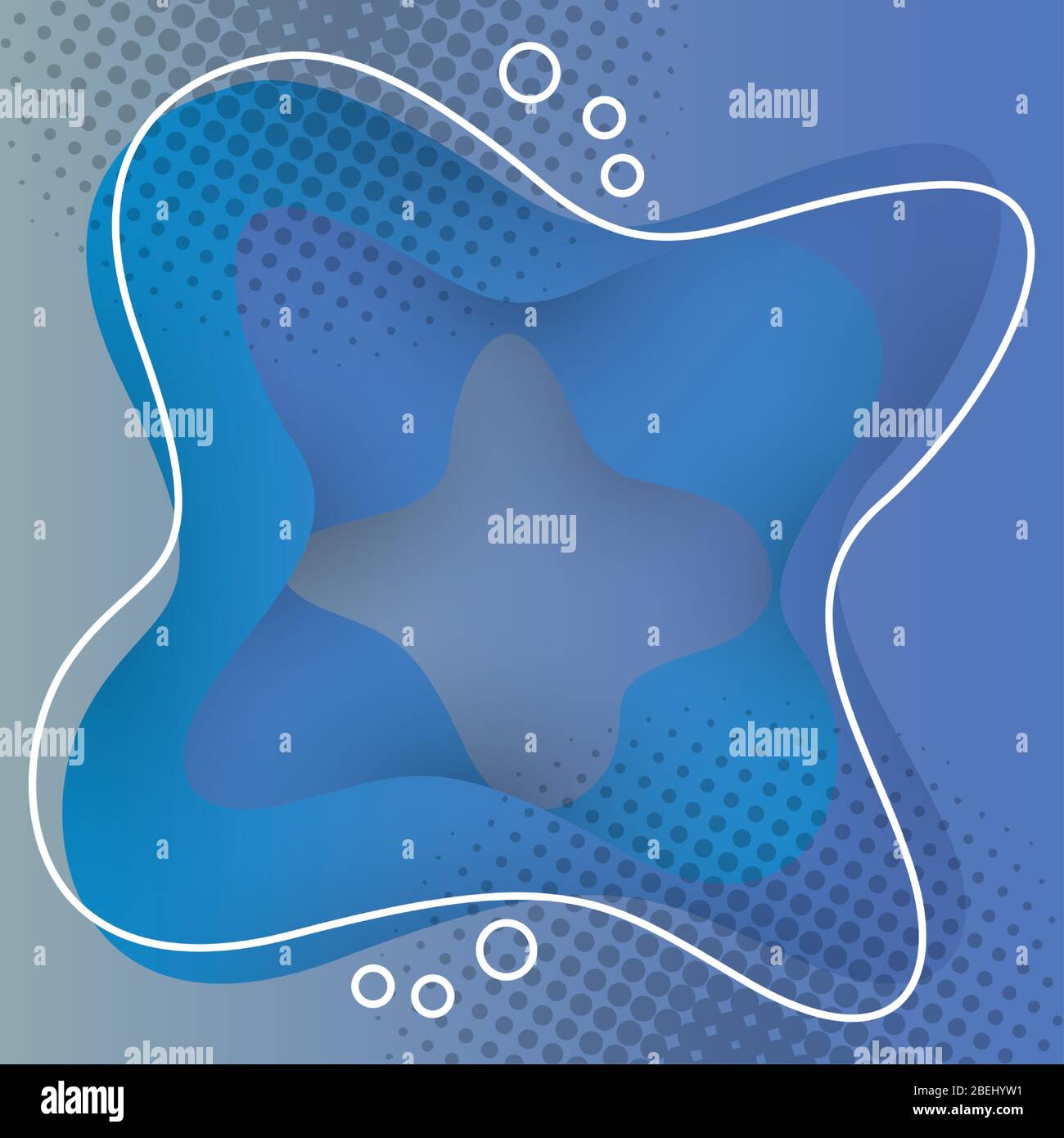 liquid banner color blue background Stock Vector Image & Art - Alamy