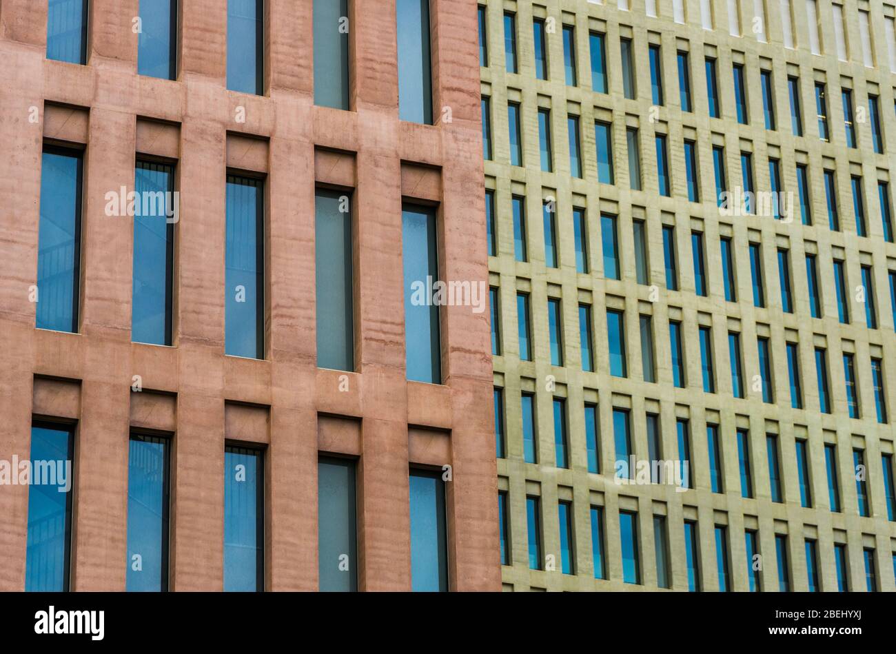 Abstract background and pattern of architecture elements of a building ...