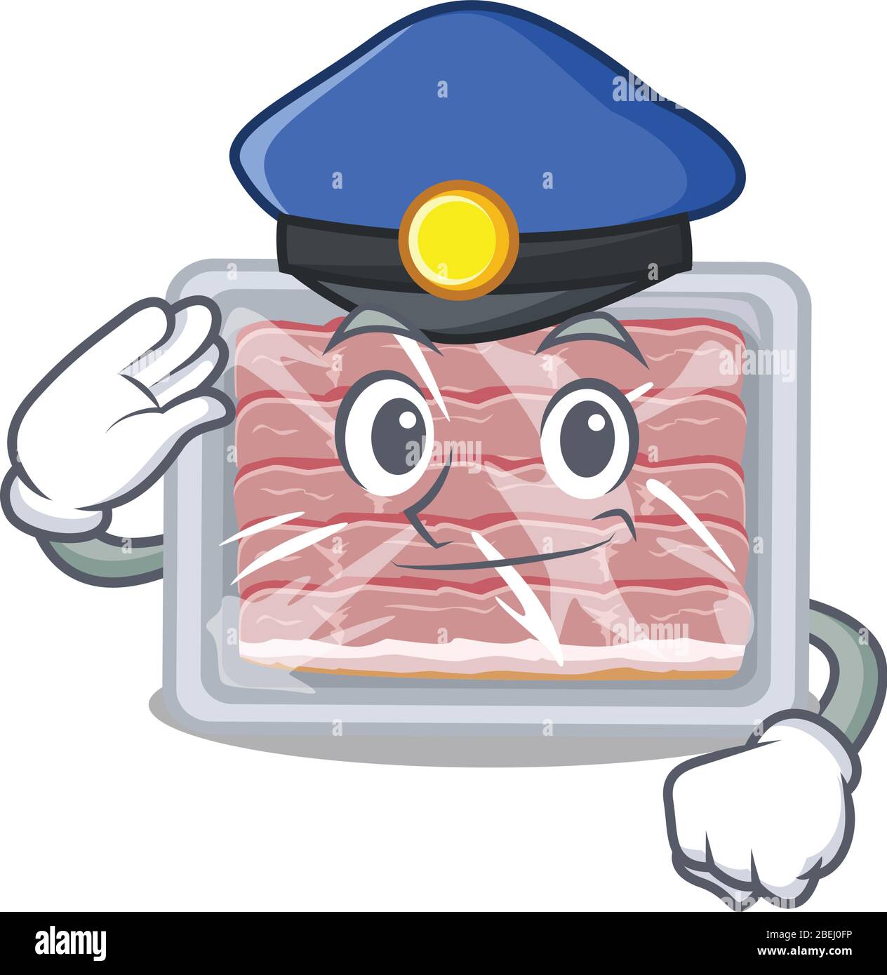 Back bacon Stock Vector Images - Alamy