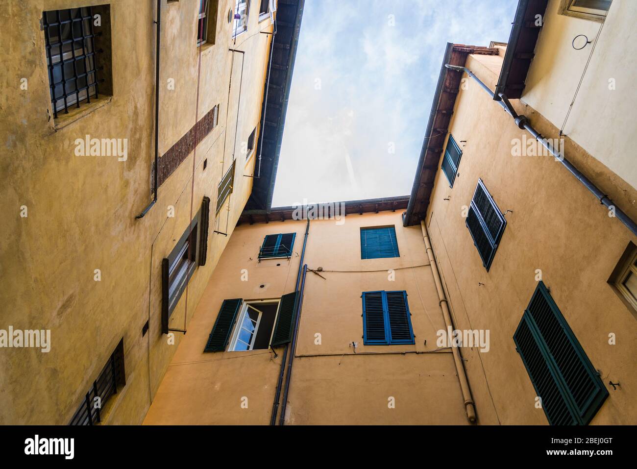 Traditional colorful ancient Italian architecture houses in Italy Stock ...