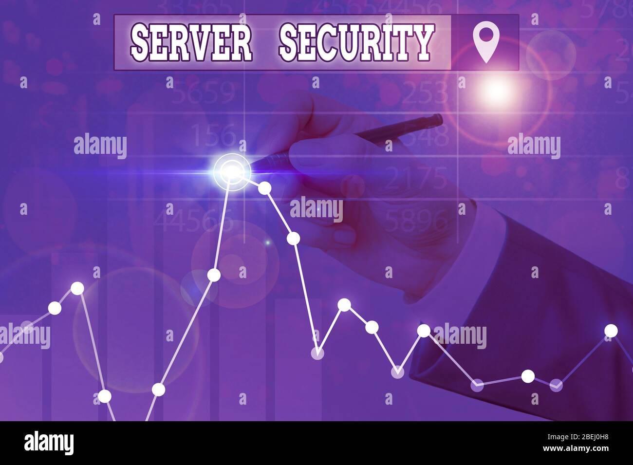 Writing Note Showing Server Security Business Concept For Web Server