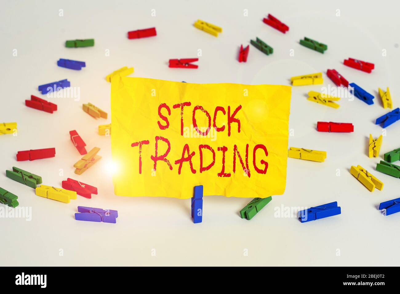 Word writing text Stock Trading. Business photo showcasing the action ...