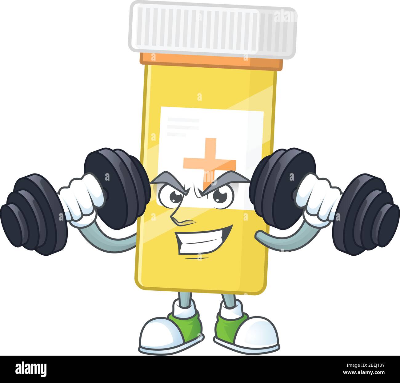 Prednisone Pill Bottle Cartoon