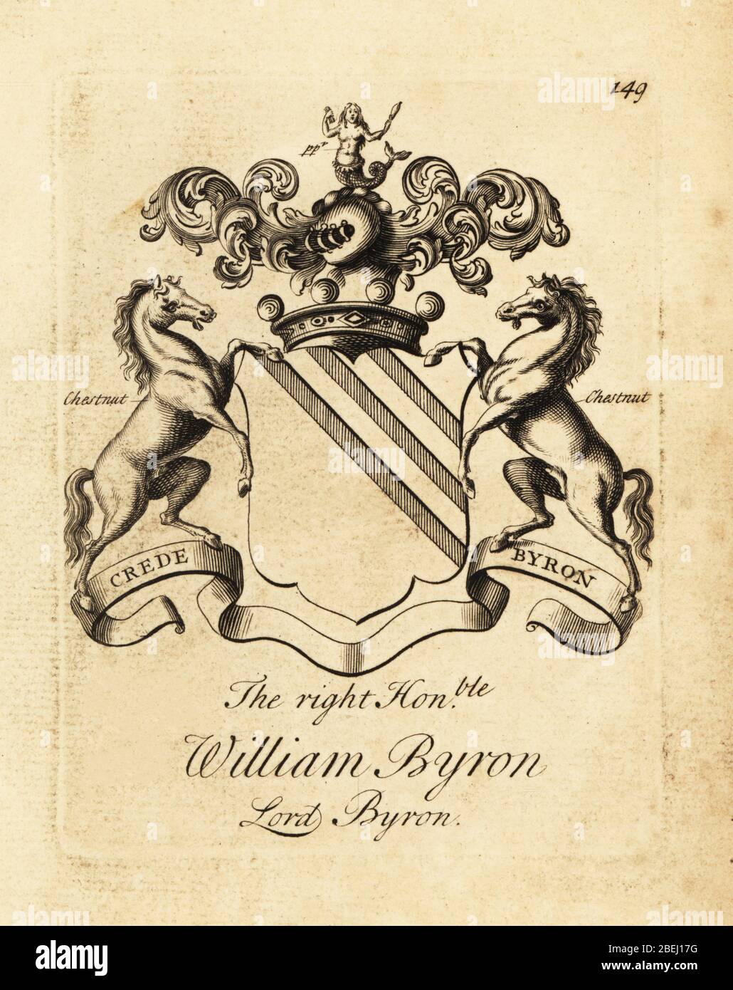 4th baron byron hi-res stock photography and images - Alamy