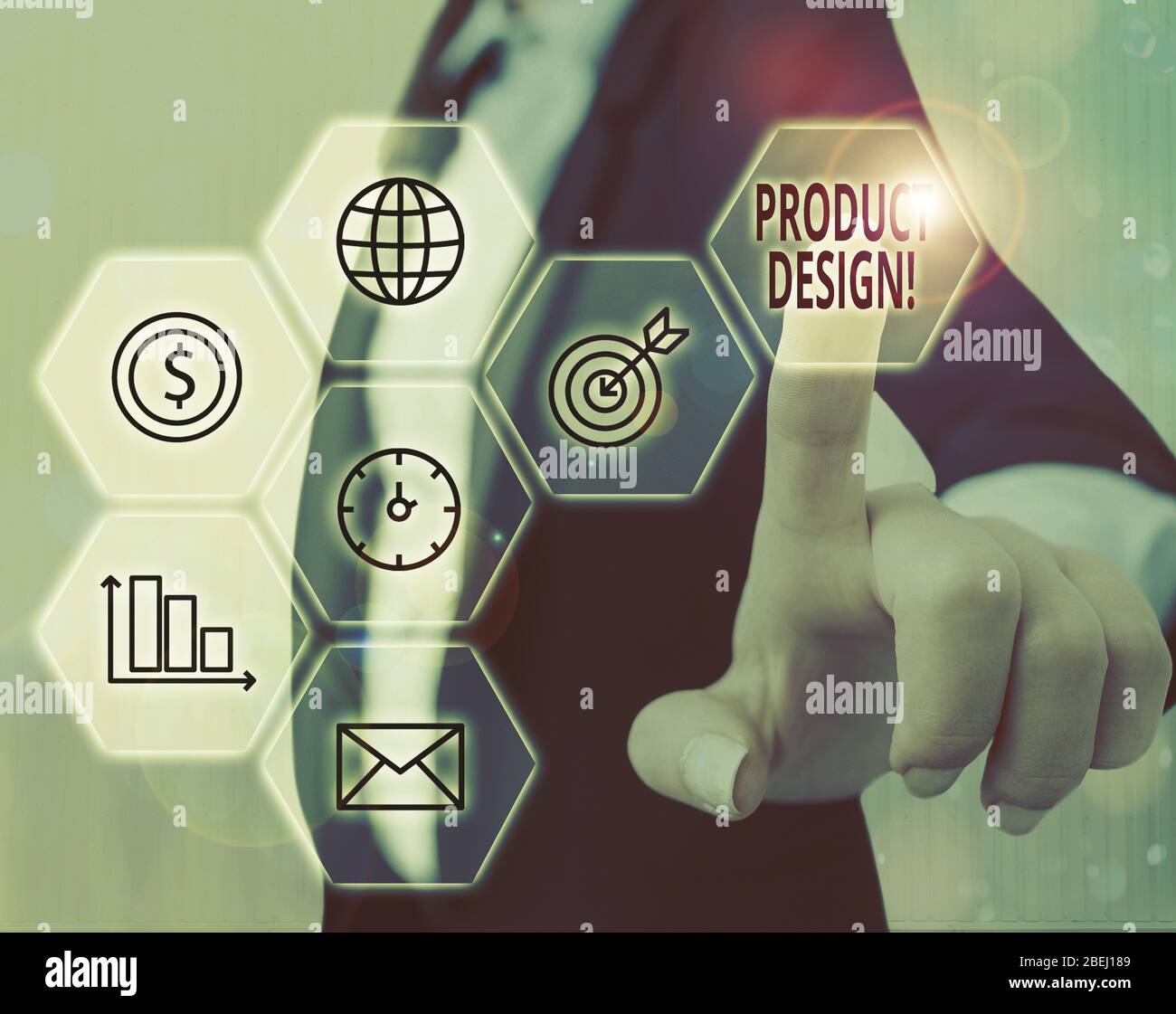 Text sign showing Product Design. Business photo text process of ...