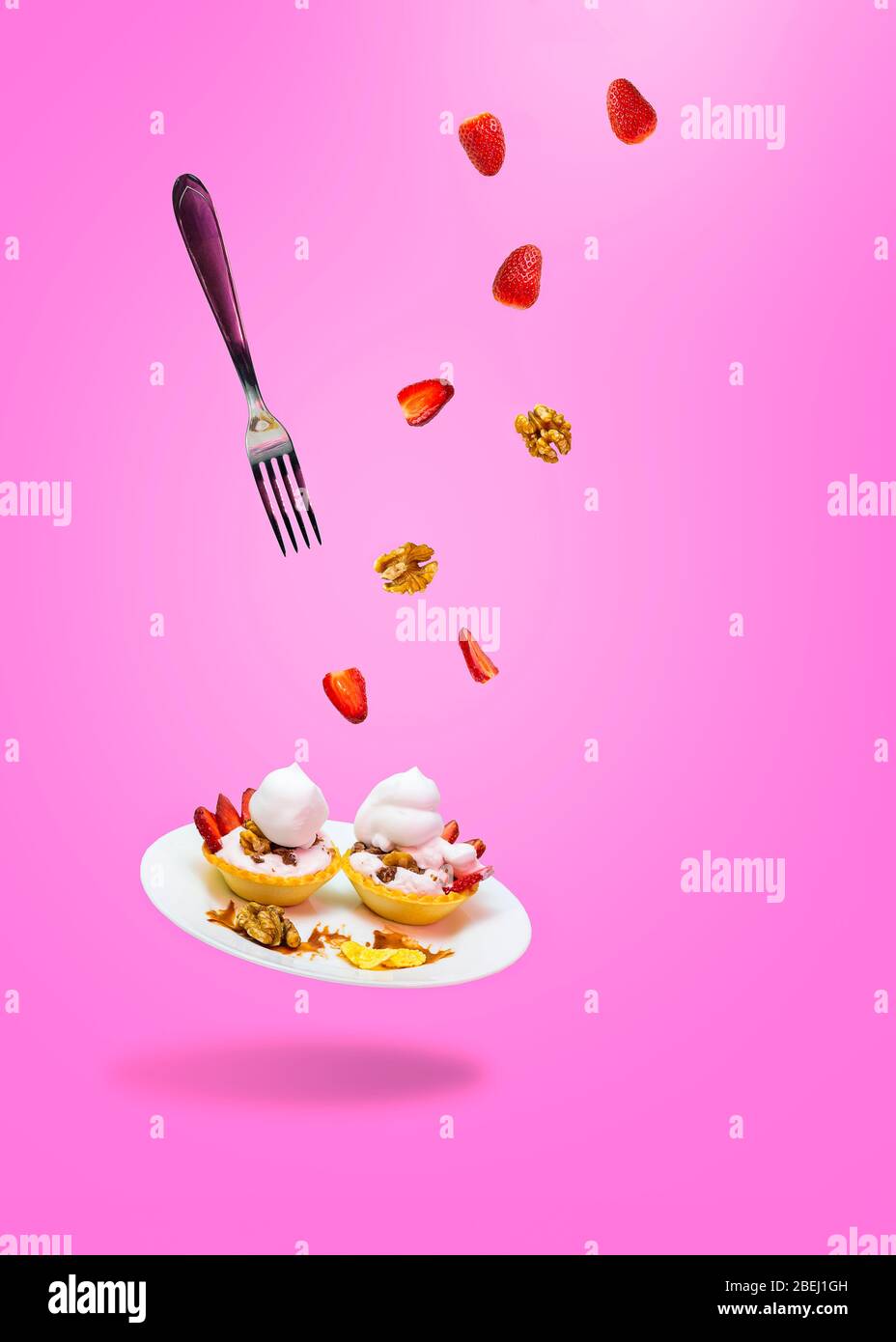Levitating food hi-res stock photography and images - Alamy