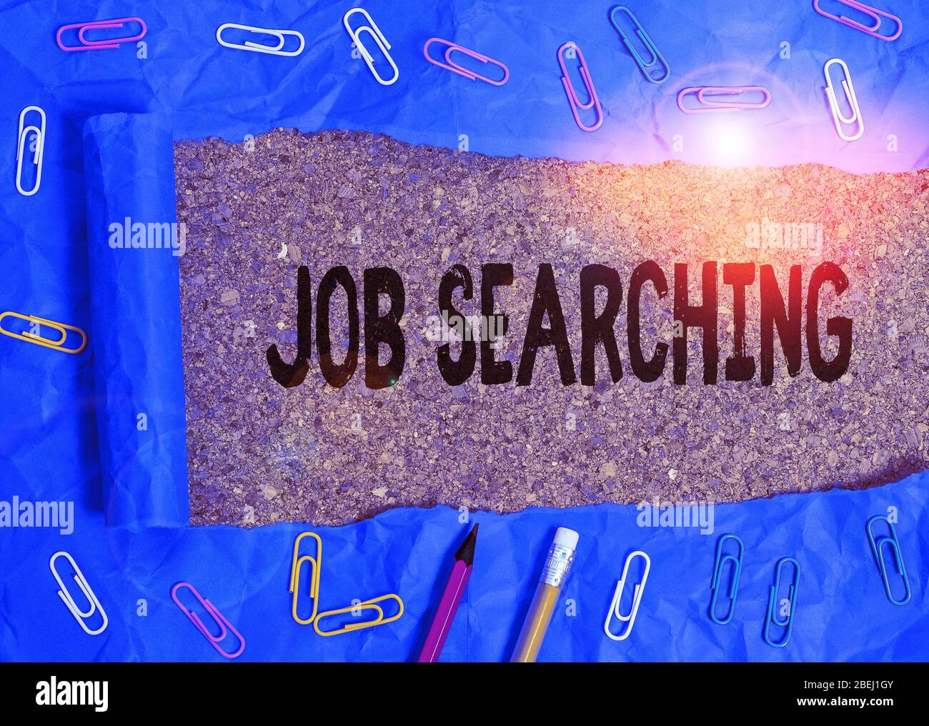 Word writing text Job Searching. Business photo showcasing The act of ...