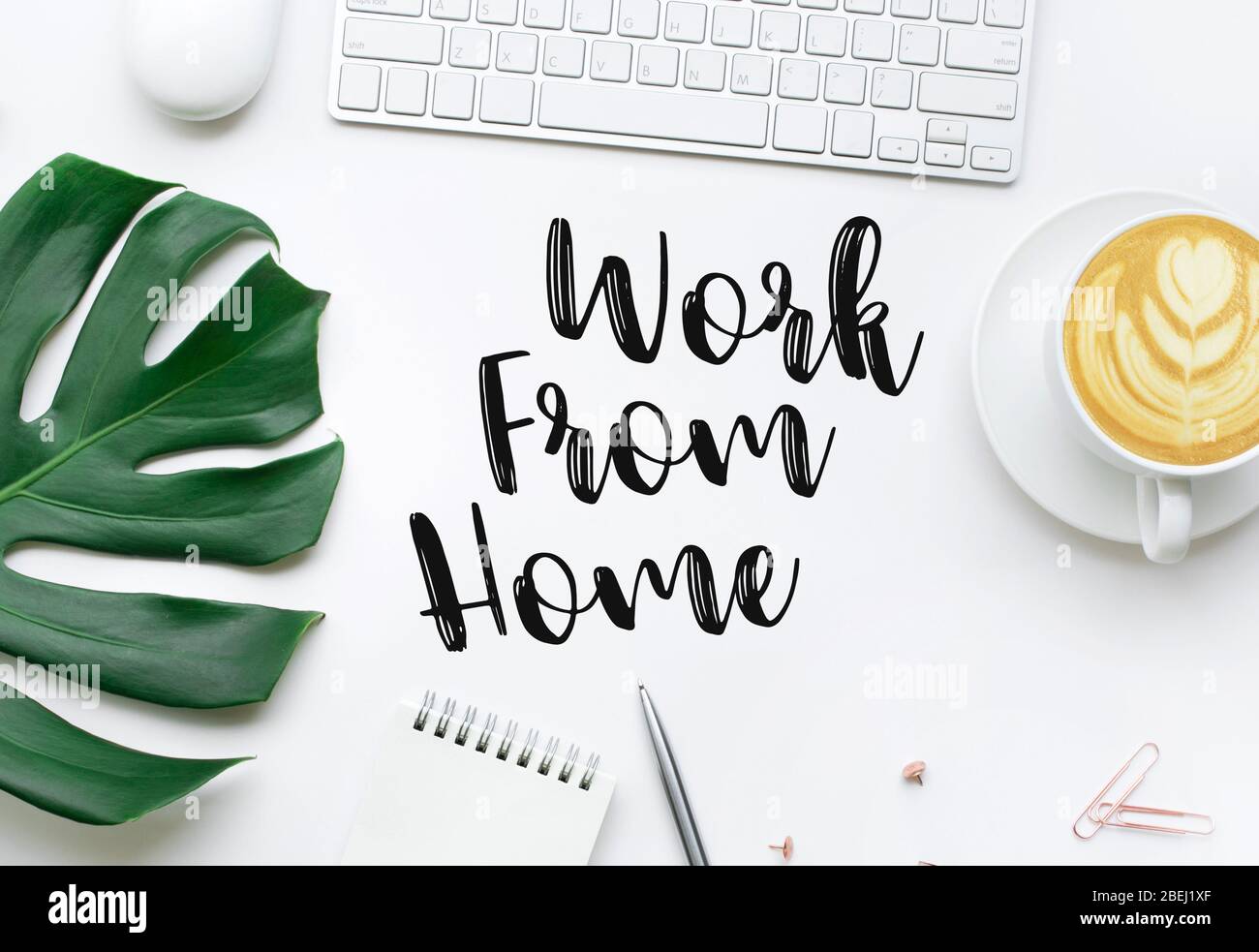 Work from home,social distancing concepts on covid-19 outbreak ...