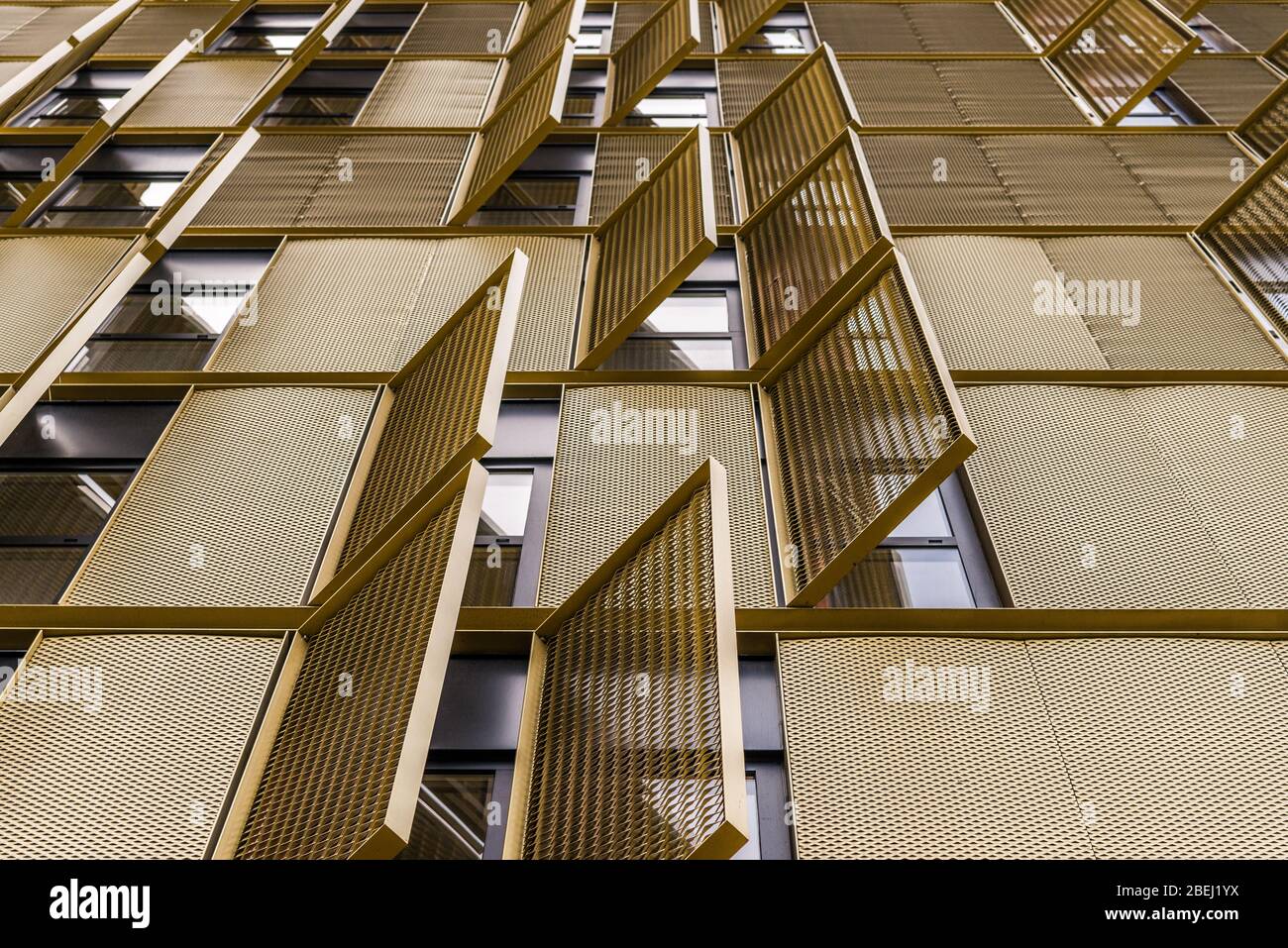 Abstract background and pattern of architecture elements of a building ...