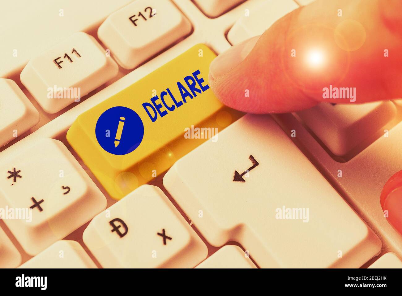 American customs declaration form in hi-res stock photography and ...