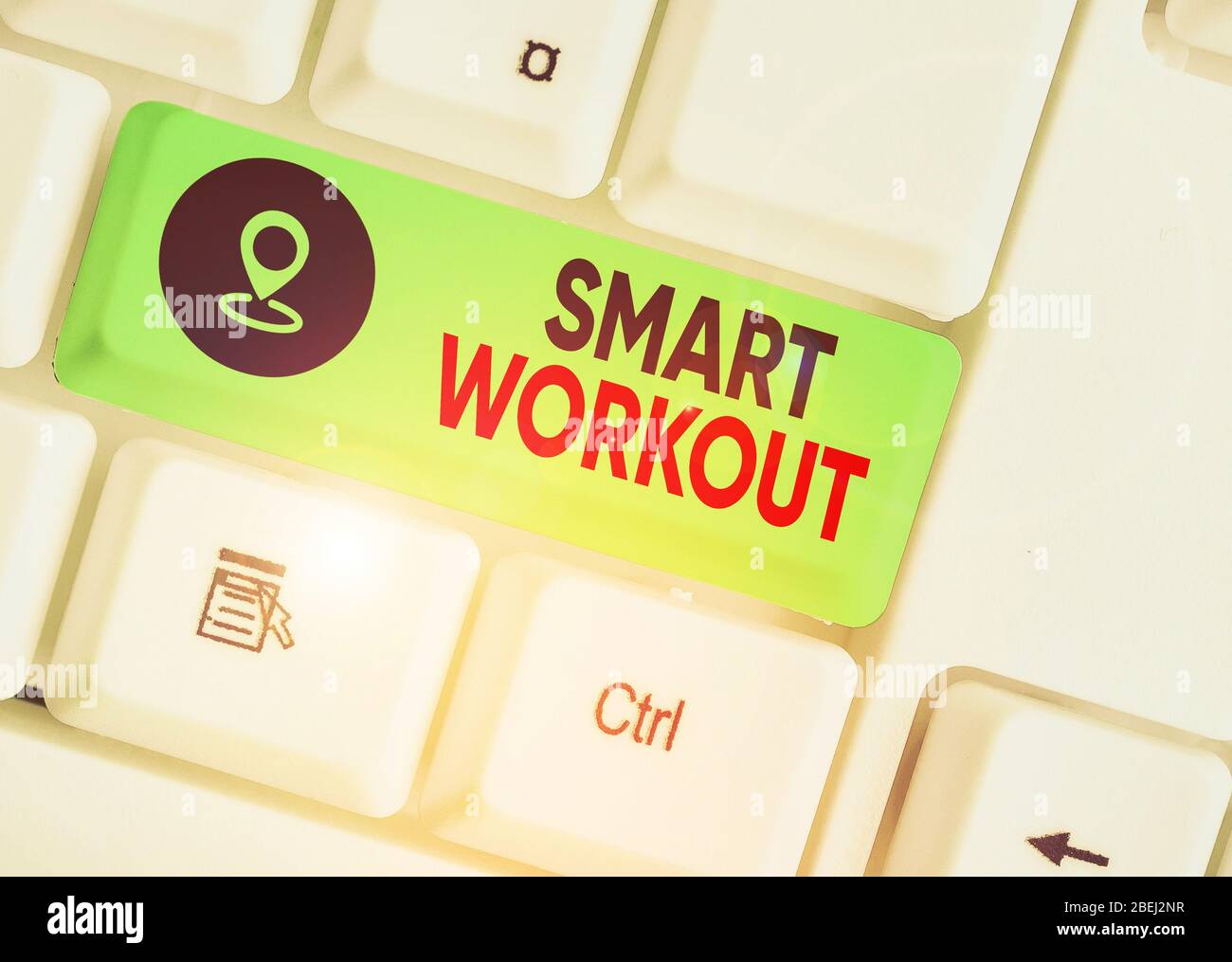 Conceptual hand writing showing Smart Workout. Concept meaning set a ...