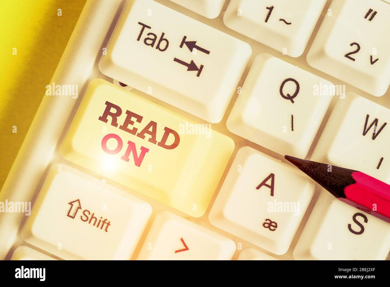 Handwriting text Read On. Conceptual photo spend time reading in order ...