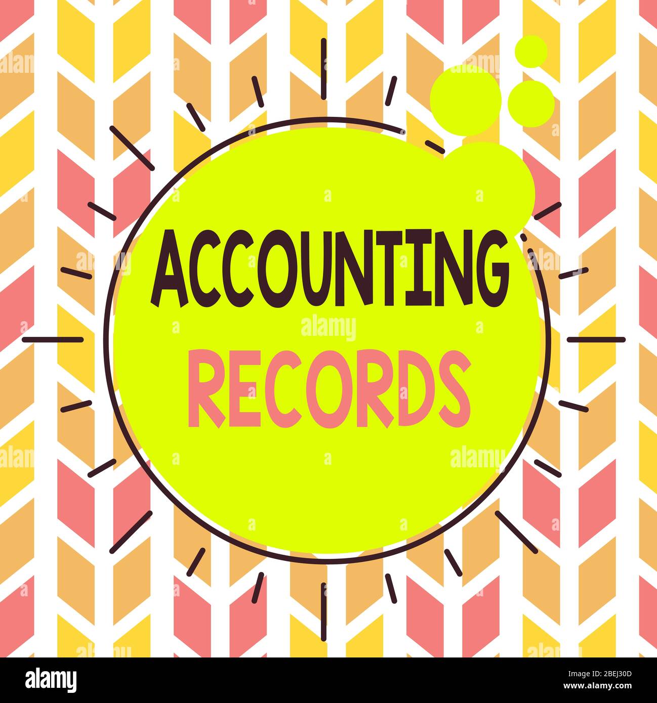 Handwriting text Accounting Records. Conceptual photo Manual or ...
