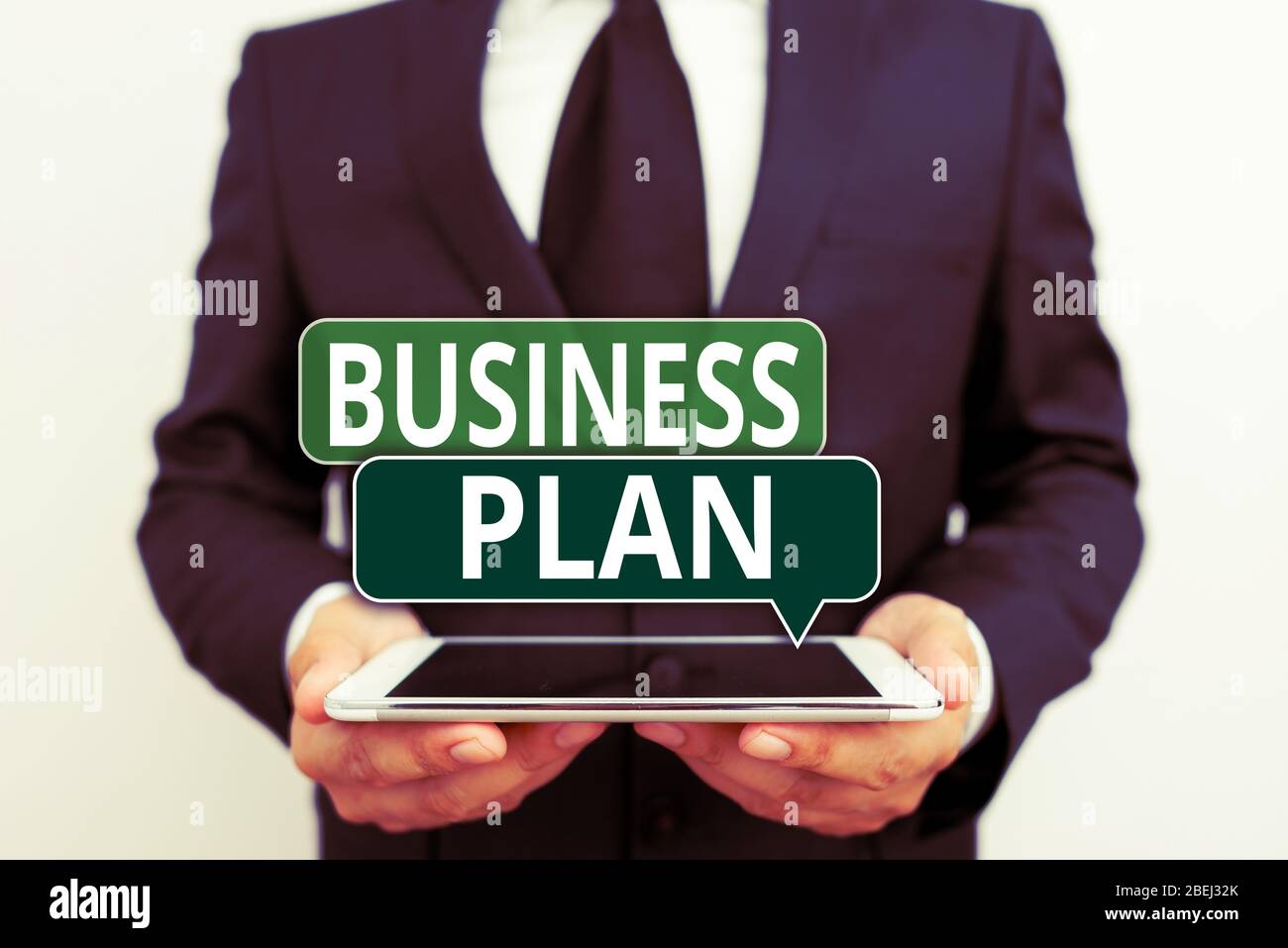 Conceptual hand writing showing Business Plan. Concept meaning the ...