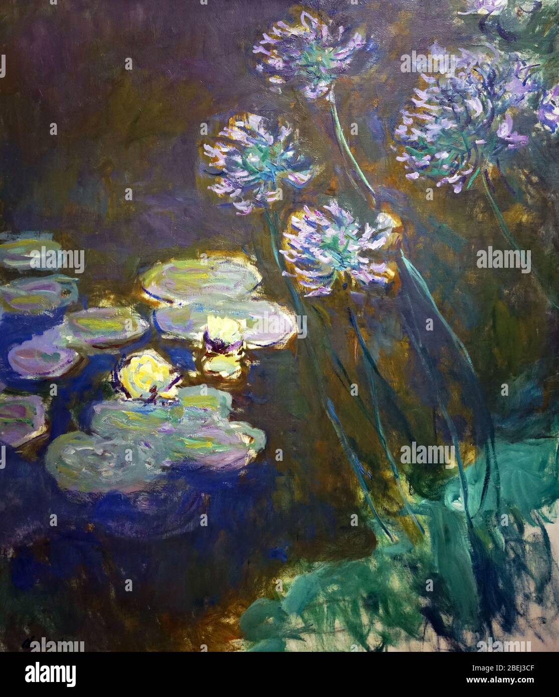 Claude monet water lilies 1914 hi-res stock photography and images - Alamy
